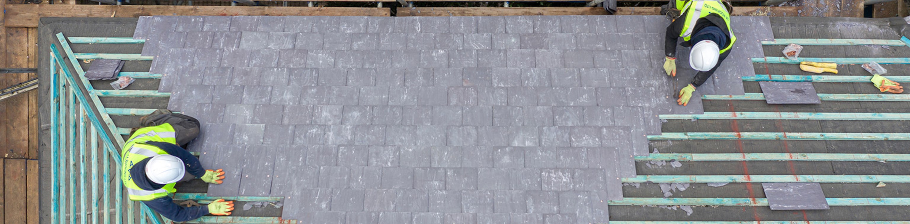 Re-roofing at Cavendish Hall | The Landmark Trust