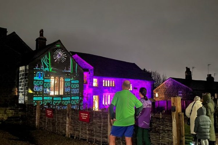 An Evening of Light & Sound at Calverley Old Hall
