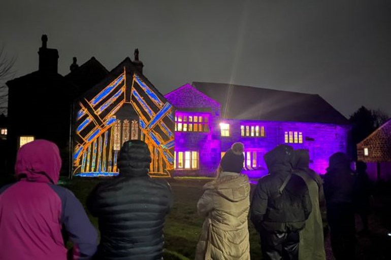 An Evening of Light & Sound at Calverley Old Hall