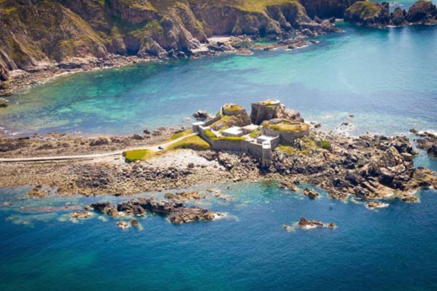 Holiday at Fort Clonque, Alderney, Channel Islands
